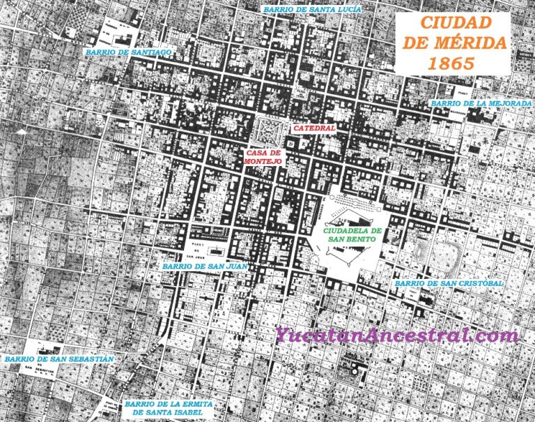 yucatanancestral-plano-merida-1865-detallado-crop - YUCATAN ANCESTRAL